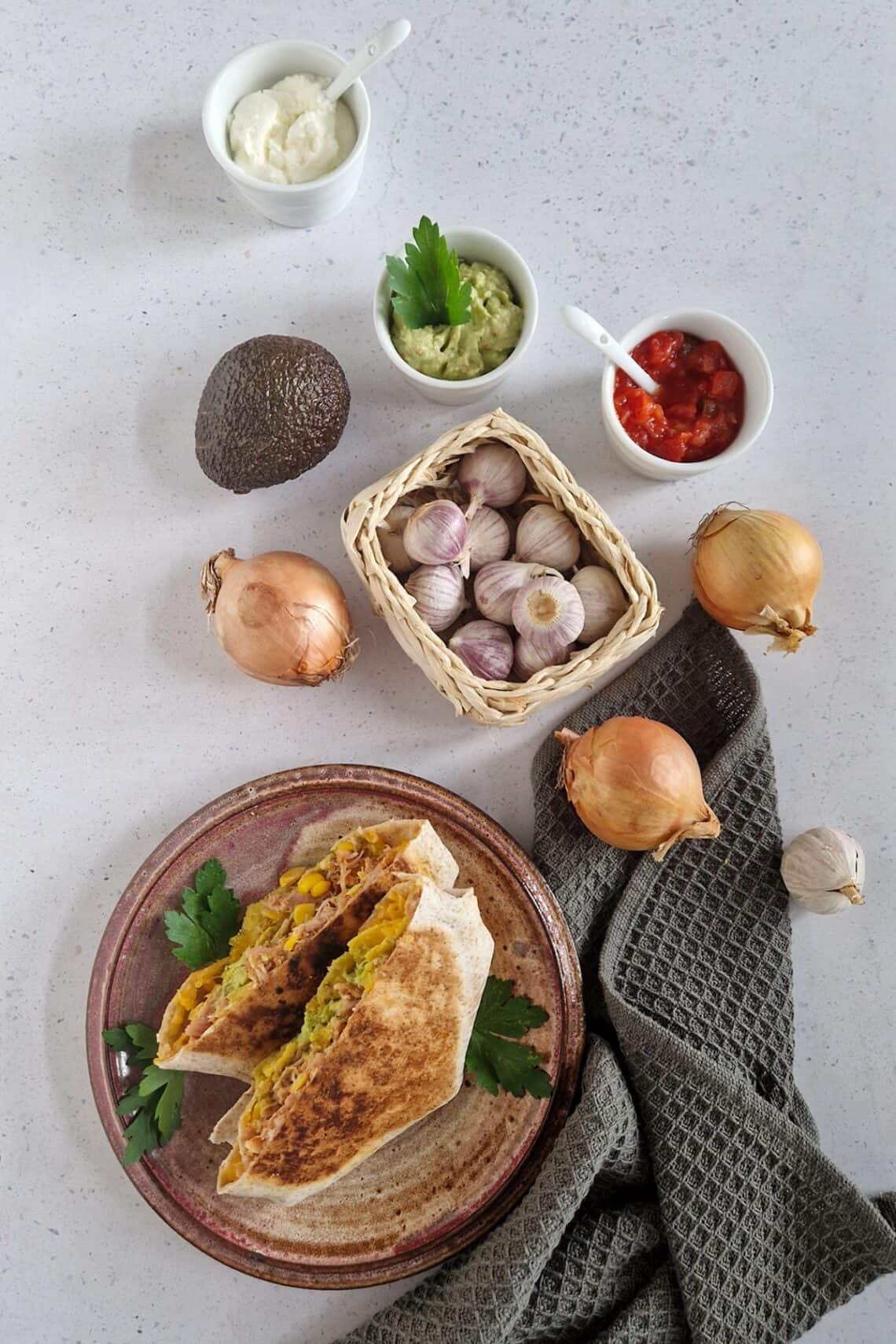 Crunchwraps met kip - Culi Sandra